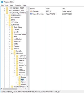 NETLOGON ERRORS DUE TO RPC MISMATCH BETWEEN WINDOWS CLIENTS AND DOMAIN ...